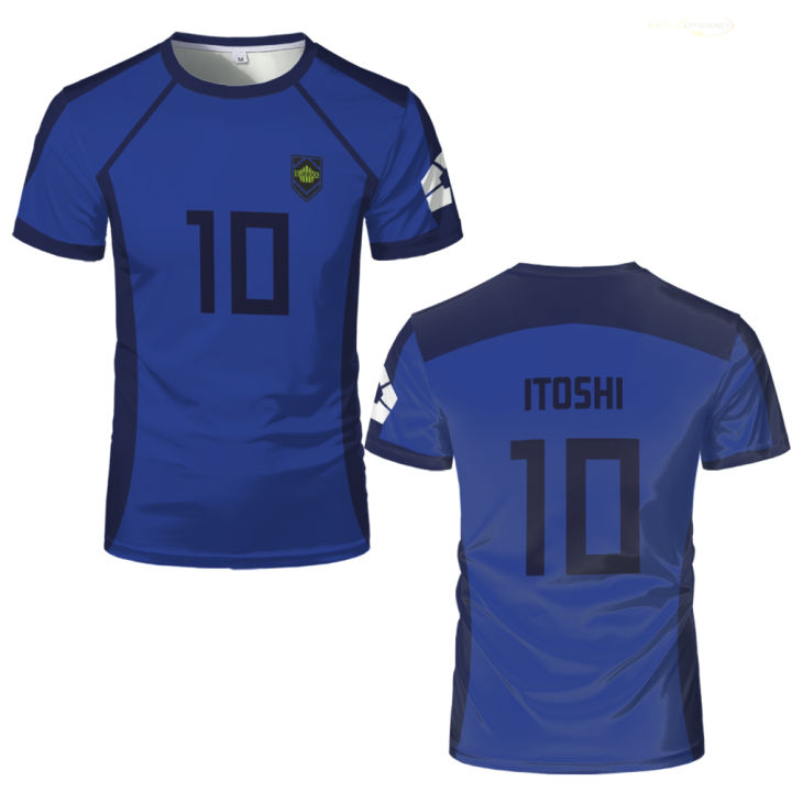 Children's Wear Meguru Shinoma Cosplay Soccer Isa Japanese Anime Blue ...