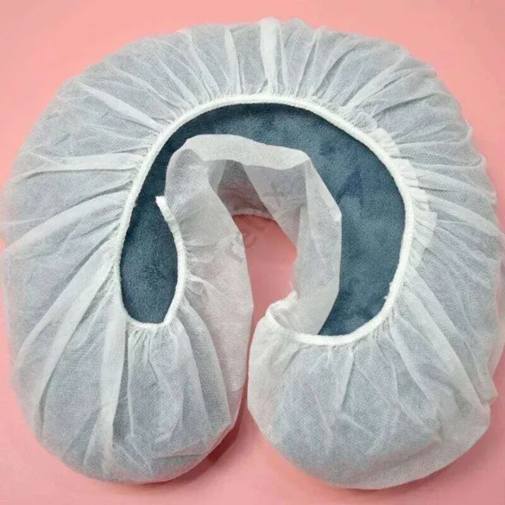 50Pcs Disposable Non-Woven Headrest Pillow Spa Salon Bed Cover Paper ...
