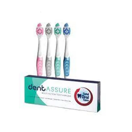Dent Assure Multi-Action Toothbrush (4units) | Daraz.com.np