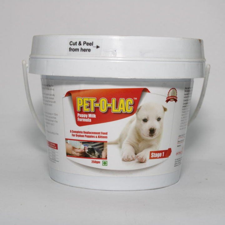 PET-O-LAC Stage 1 Milk Formula For Puppy 250gm | Daraz.com.np
