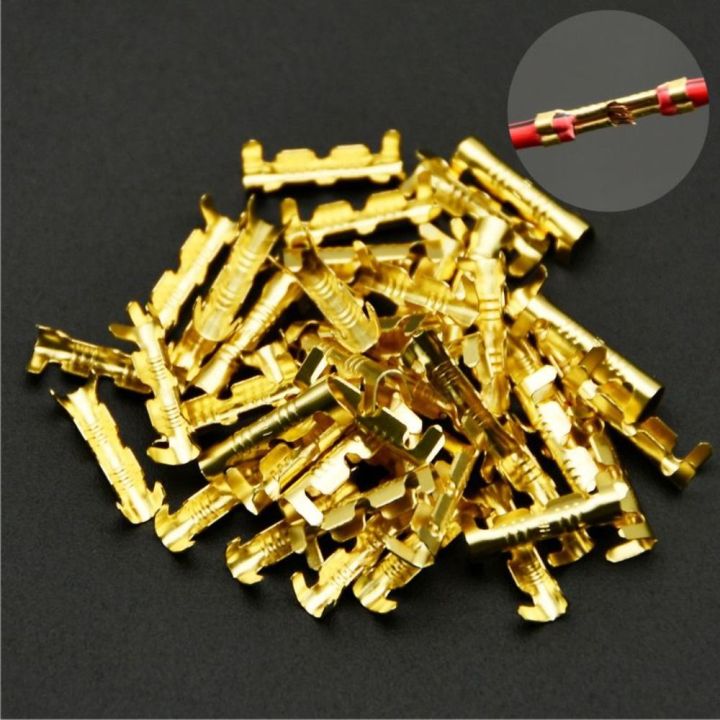 0.3-.5mm2 50/100/200pcs Fascia Terminal Insulated Fascia Of Small Tooth ...