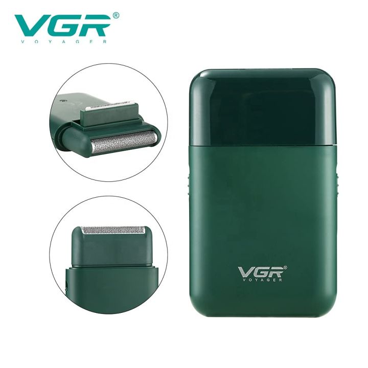 VGR Car Razor Portable Razor Electric Mini Razor Push White Reciprocating Shaving V-390 By Khopo ...