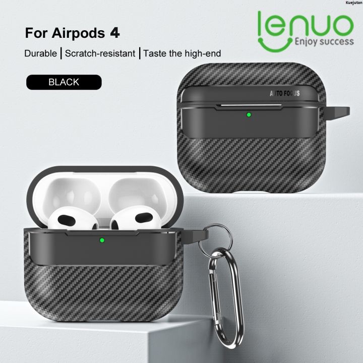 KuejutanLuxury Lenuo Anti-fall Cover For AirPods 4 ANC 2024 Case ...