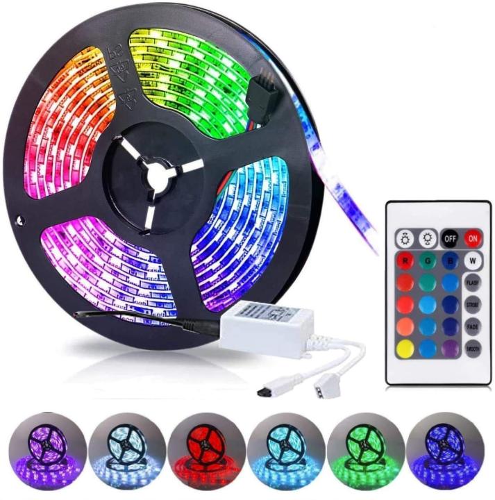 6.4 Ft (5M) Rgb Led Strip – Flexible 300 Leds Strip Light | Daraz.com.np