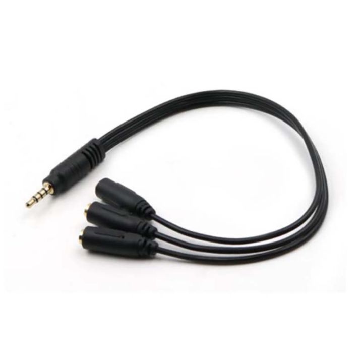 Aux Multi Headphone Earphone Audio Splitter Adapter 3.5mm Jack HUB ...
