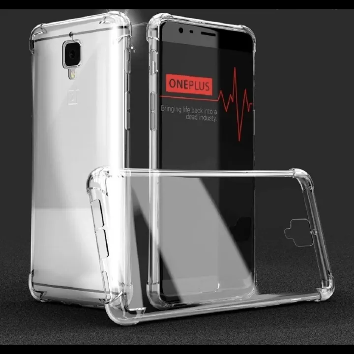 OnePlus 3/ OnePlus 3T / A3000 (All Same Size) Clear Transparent ...
