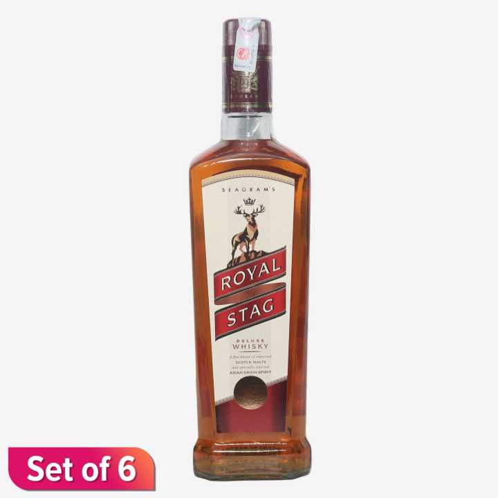Royal Stag Deluxe Whiskey 750 Ml Set Of 6 | Daraz.com.np