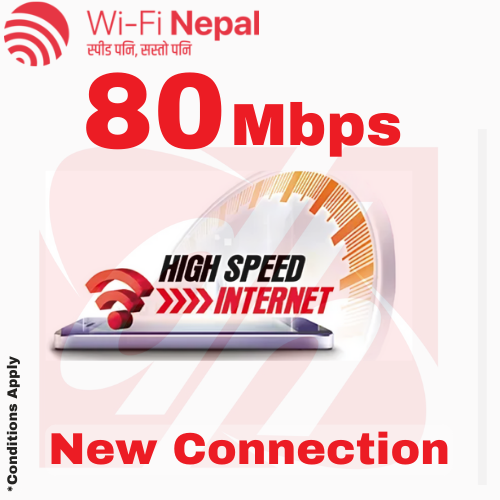 WiFi Nepal 80 Mbps Wi-Fi New Connection | Daraz.com.np