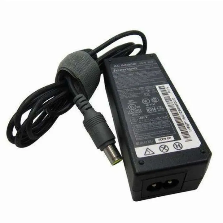 Round Pin Laptop Charger(Black) | Daraz.com.np