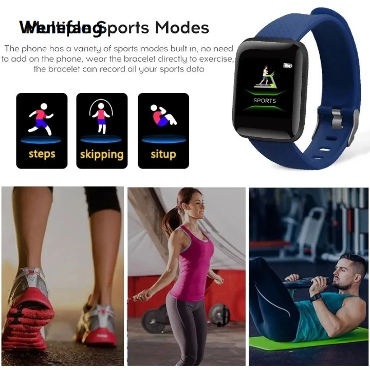 Wenefang Smartwatch Men Women Kids Watch Electronic Smart Watches D20 ...