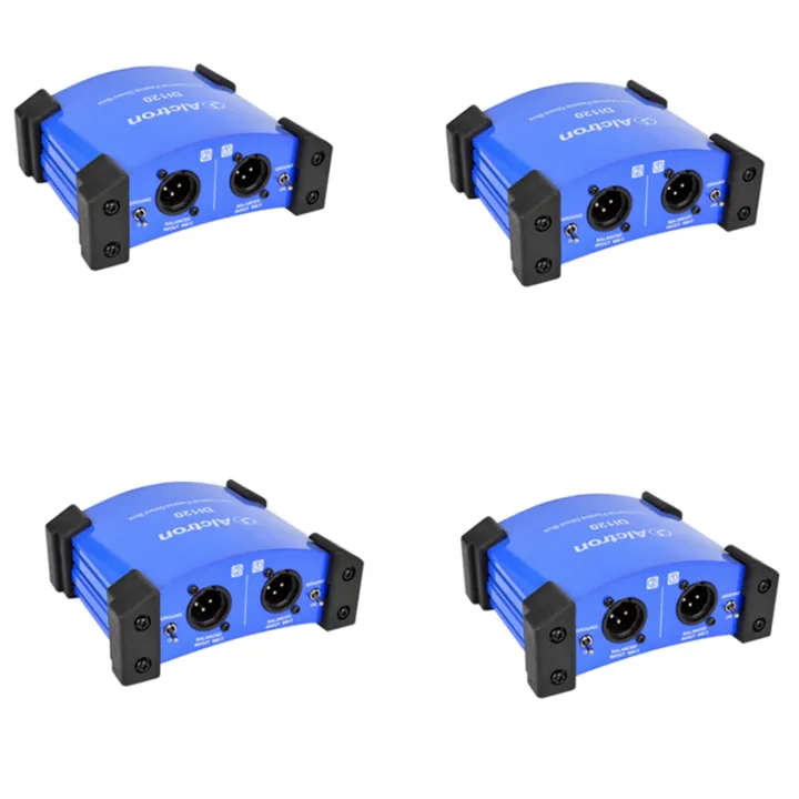LKPCIGCXM 4X DI120 Two-Way Passive DI Box Impedance Converter DI BOX ...