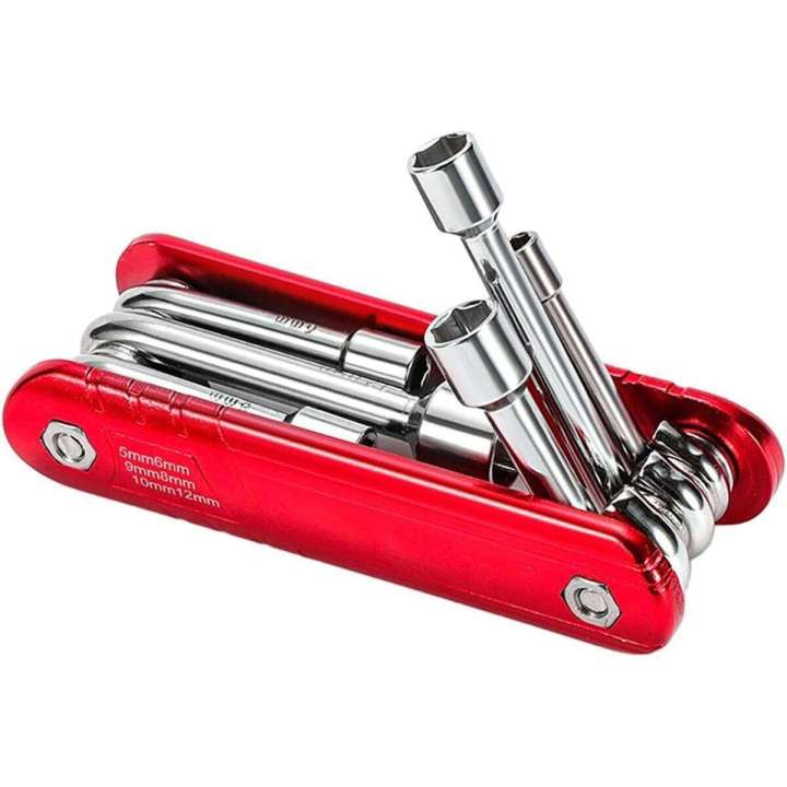 6 in 1 Folding Set Imperial/Metric,Hex Nut Driver Set,Folding Socket ...