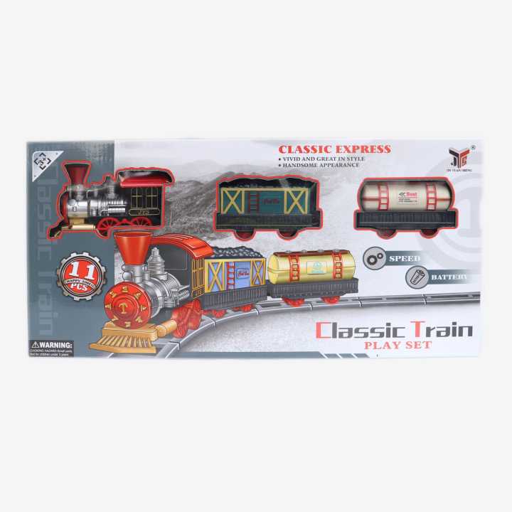 Classic Express Classic Train Play Set 11 Pcs No.266A-3 | Daraz.com.np