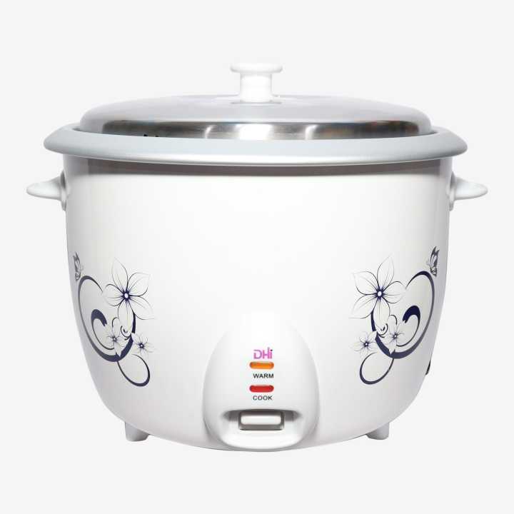 White Colour Dhi Drum Rice Cooker 2.8L DH-RC2802N | Daraz.com.np