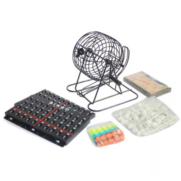 Bingo Game Includes 50 blue Bingo cards and 300 Bingo chips 90 white ...