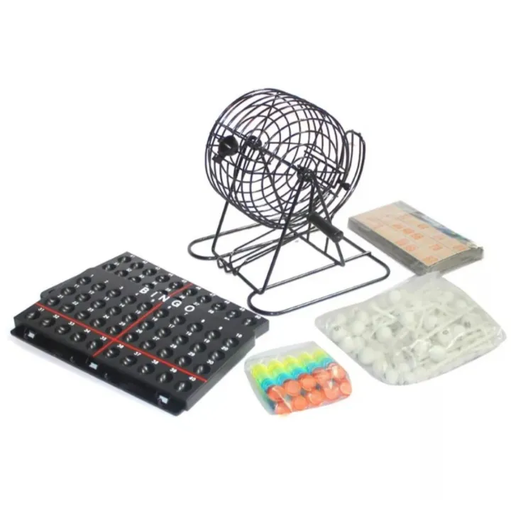 Bingo Game Includes 50 blue Bingo cards and 300 Bingo chips 90 white ...