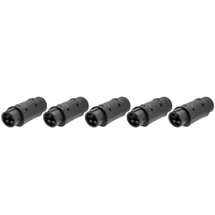 Fullhaodd 5X SAE Adaptor IEC 62196 2 to J1772 Type 1 Electric Cars EV ...