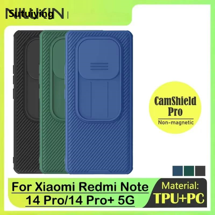 Sutuiying Nillkin Case for Xiaomi Redmi Note 14/14 Pro/14 Pro Plus 5G ...
