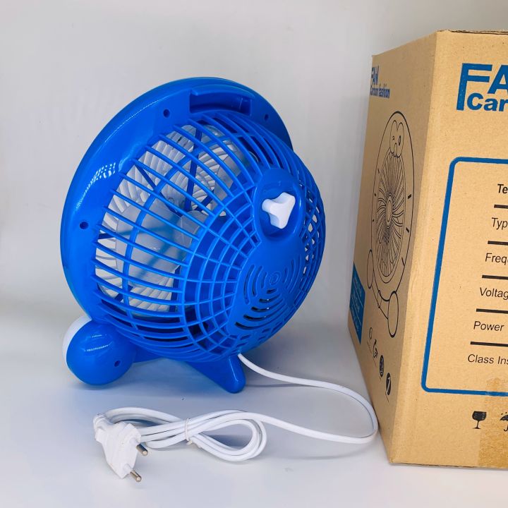 Doraemon Cartoon Mini Electric Fan Desk Fan (Design May Vary) | Daraz ...