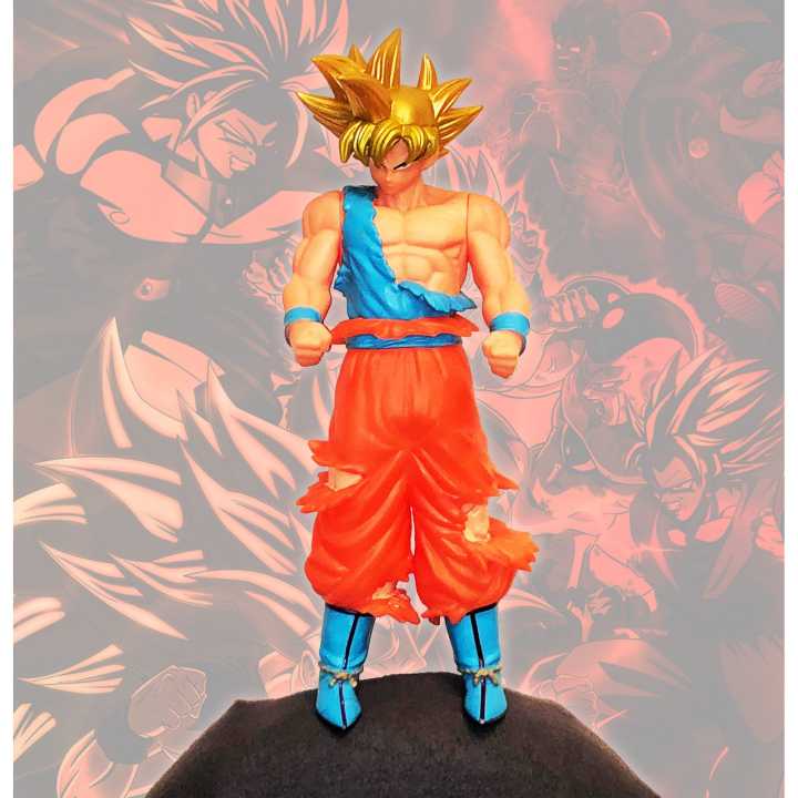 Dragon Ball Z Super Saiyan Goku Super Warrior Action Figures | Daraz.com.np