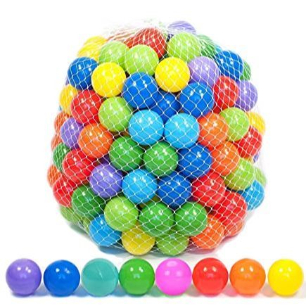 Kids Playing Balls 24 Psc Multicolor Balls For Swimming Pool, Tent ...