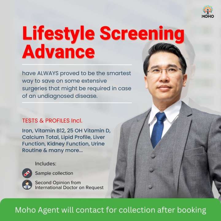 MOHO Lifestyle Screening Advance | Lifestyle Screening Panel Test ...
