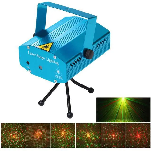 Mini Led Laser Pointer Disco Stage Light Party Pattern Lighting ...