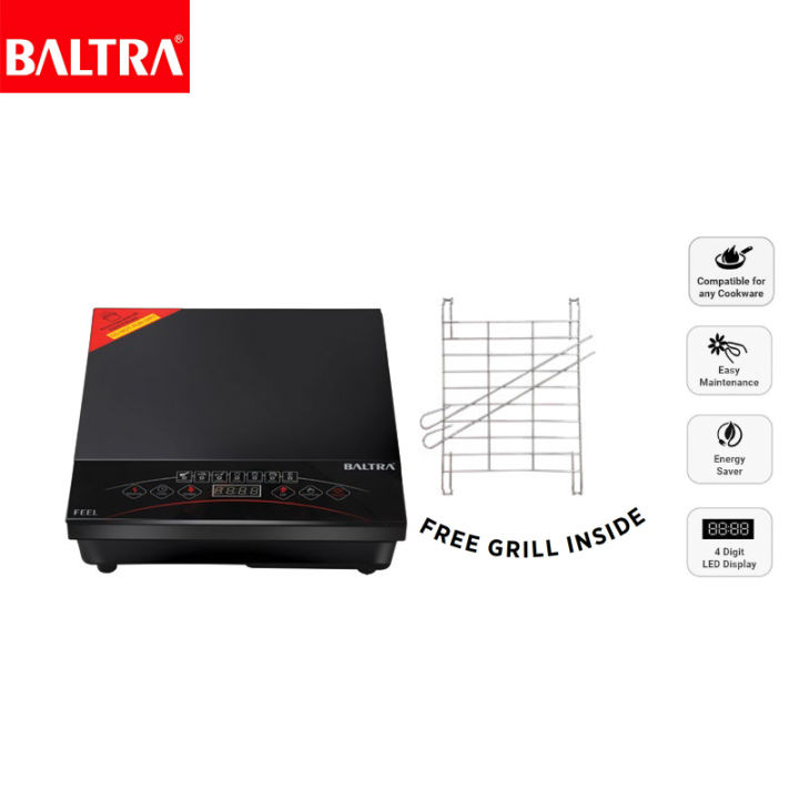 BALTRA Infrared Cooktop | Feel | Touch functions control with grill ...