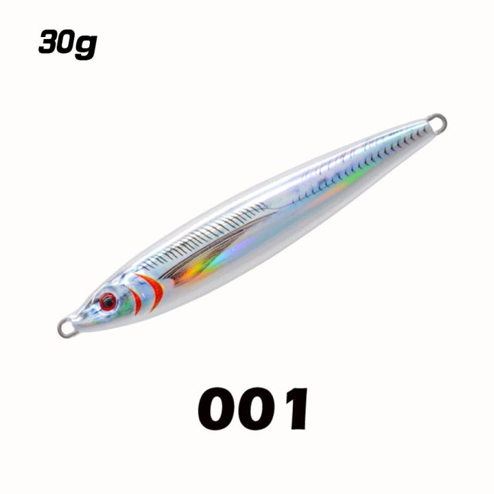 Hot Minnow Spanish mackerel 30g 40g Spanish mackerel Jig Bait Metal ...