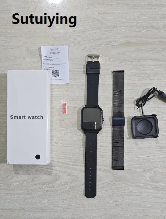 Sutuiying Smart Watch Bluetooth Calling Touch Display Double Strip ...