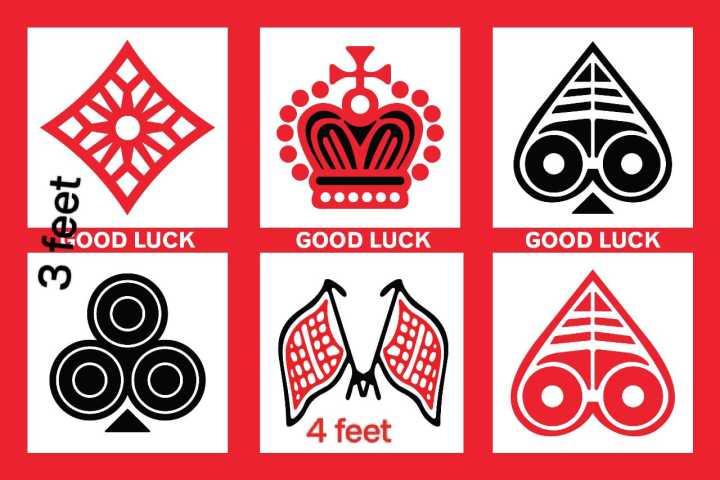 Langur Burja Flex of Big Size (4*3 Feet) Dimension Premiere Quality ...