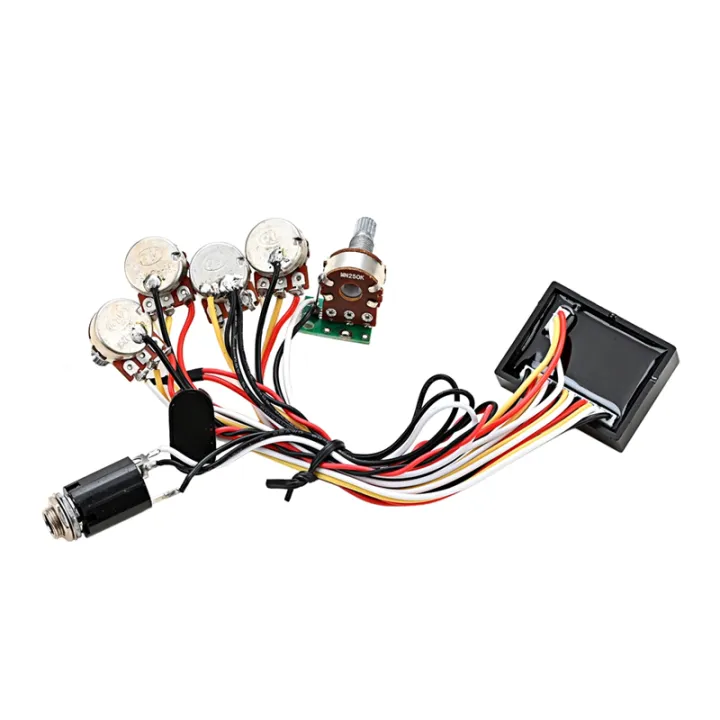 Bass 3 Band Active & Passive EQ Equalizer Preamp Circuit for Bass ...