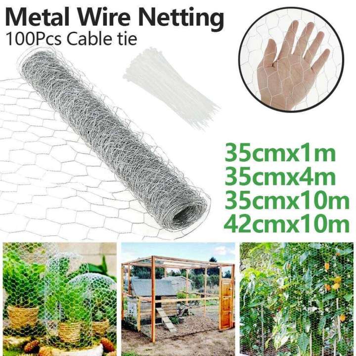 Metal Wire Chicken Rabbit Poultry Fence Netting Crop Protection Net ...