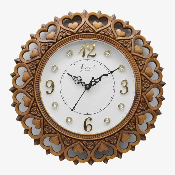 Siddharth Analog Quartz Wall Clock | Daraz.com.np