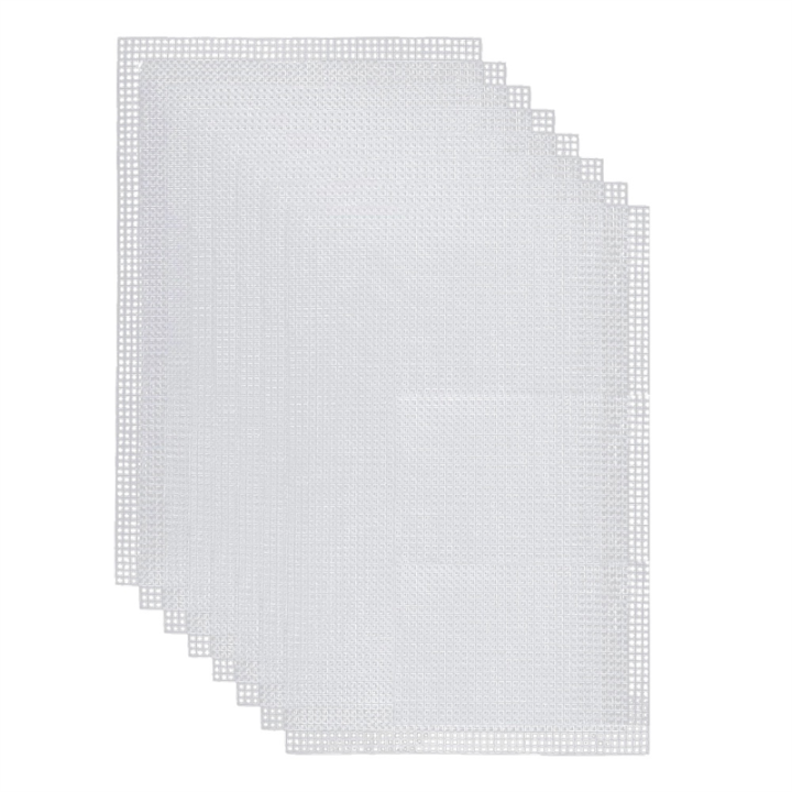 JAERBEE Mesh Canvas Sheets for Embroidery, Fursuit Eye Mesh, White ...