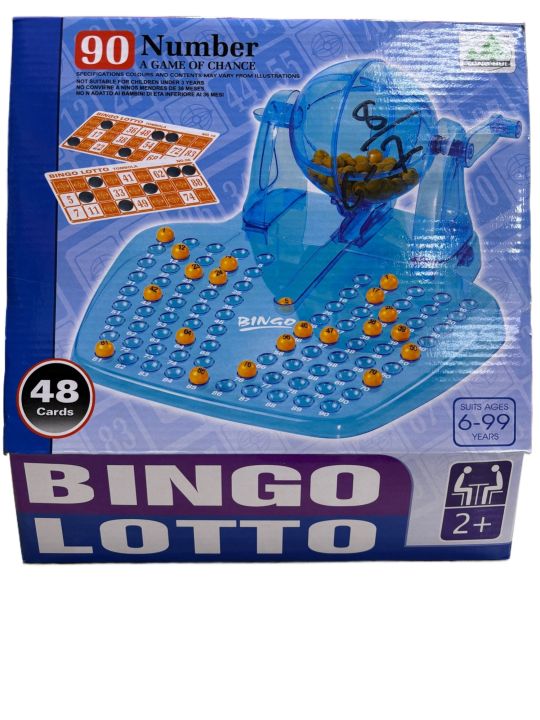 Bingo Lotto Game 48 Cards Revolving | Daraz.com.np