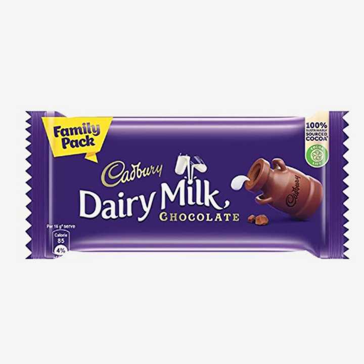 Cadbury Dairy Milk Chocolate Family Pack 123g | Daraz.com.np