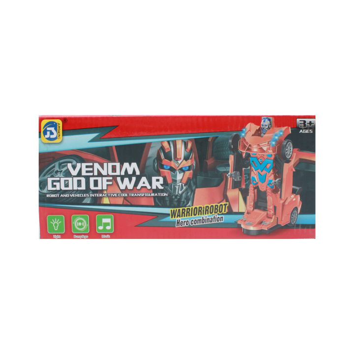 Venom God Of War Orange Warrior Robot Hero Combination | Daraz.com.np