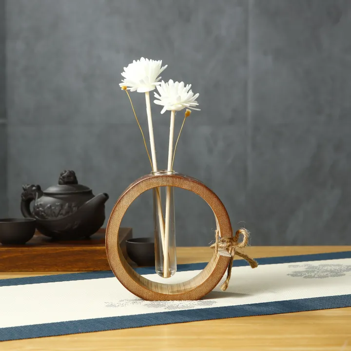 Bamboo Home Fragrance Diffuser Bottle Party Gifts Glass Container Reed ...