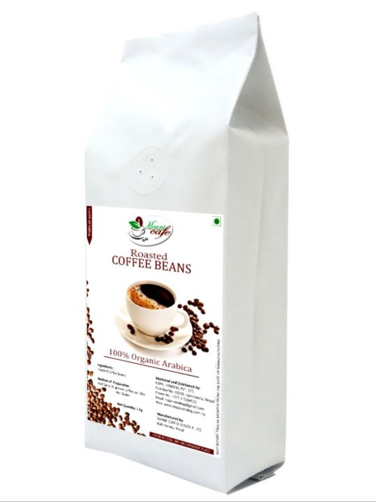 Mount Cafe: Medium Roasted Coffee Beans-1 Kg | Daraz.com.np