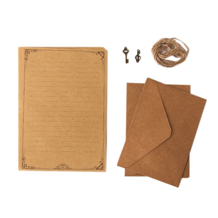 36 Pcs Vintage Kraft Paper Writing Paper European Style Paper for ...