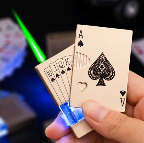 Metal Playing Card Lighter Metal Lighter | Daraz.com.np
