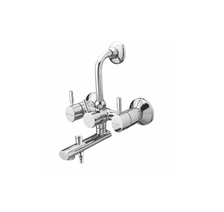 Wall Mixer Three In One with L-Bend for Overhead Shower - 0VAL | Daraz ...