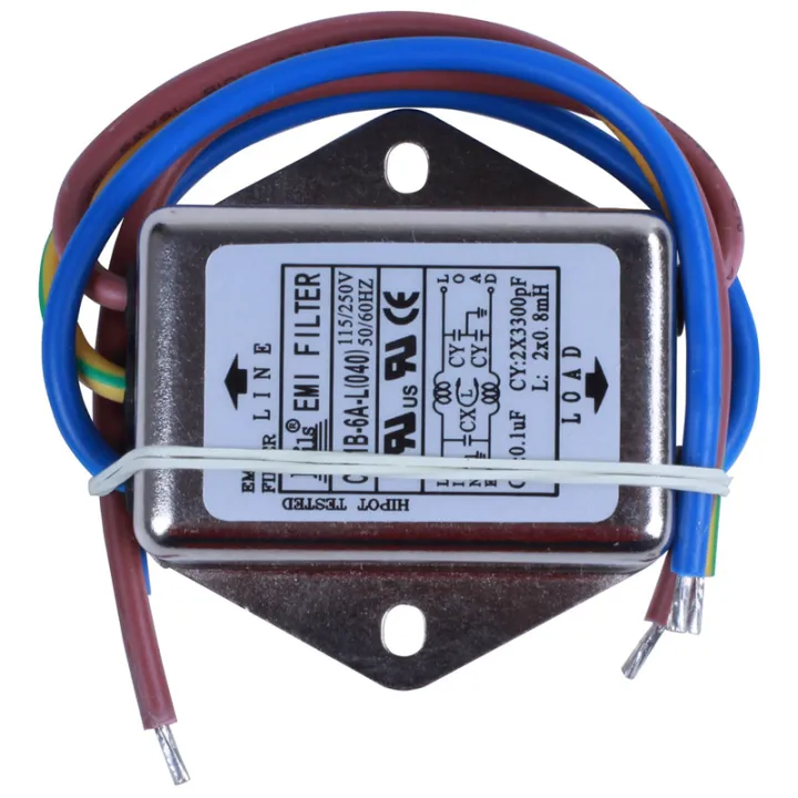 FORIDE 3X AC 115 V / 250 V 6 A Individual Phase Noise Filter | Daraz.com.np