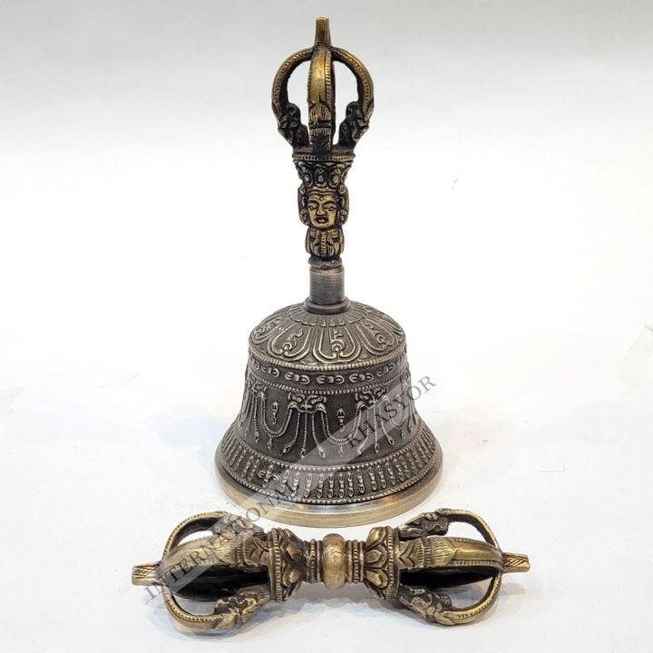 Antique Bell And Bazra (Traditional Design) | Daraz.com.np
