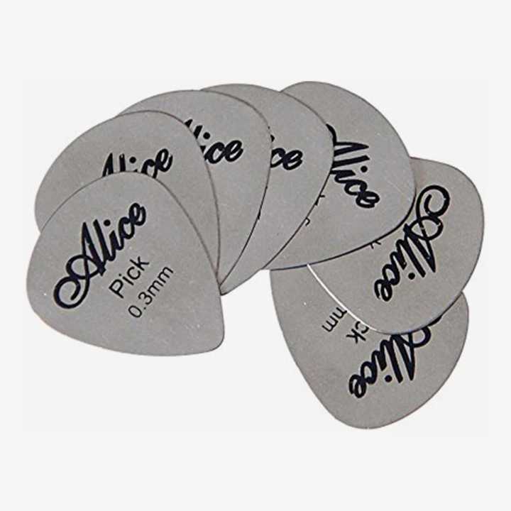 Alice Stainless Steel Guitar Pick - Metal | Daraz.com.np