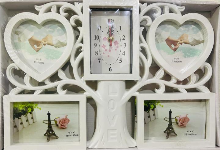 Family Photo Frem 4 photo With Watch | Daraz.com.np