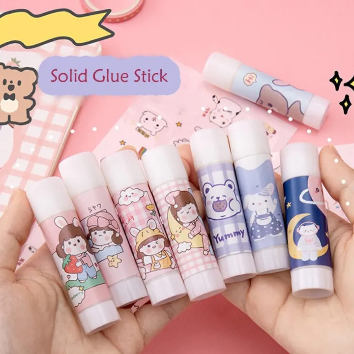 Cute Cartoon Solid Glue Stick PVA Small 9g Solid Glue Office Supplies ...