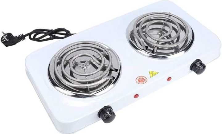 Double Burner Electric Hot Plate Stove | Electric Cooking Portable ...