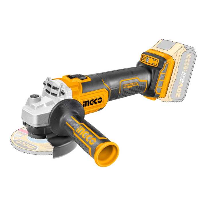 Ingco 20V Lithium-Ion Angle Grinder: 100MM | Daraz.com.np